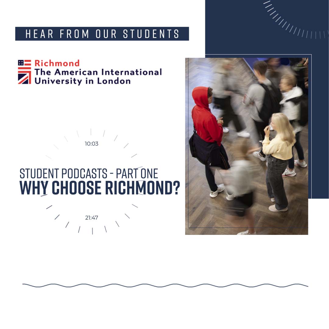 Student Podcast - Part one - Why choose Richmond? - Richmond American ...