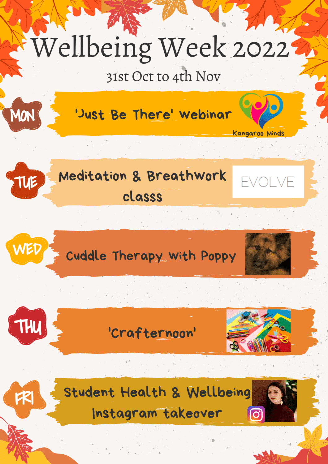 Wellbeing Week at Richmond - Richmond American University London