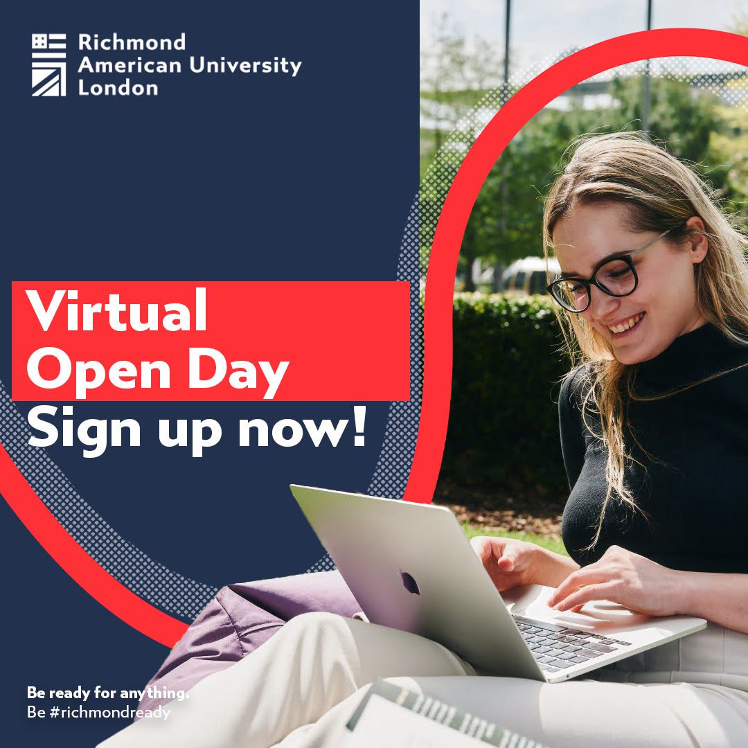 Virtual Open Day, Wednesday 10 April, 5pm BST - Richmond American ...