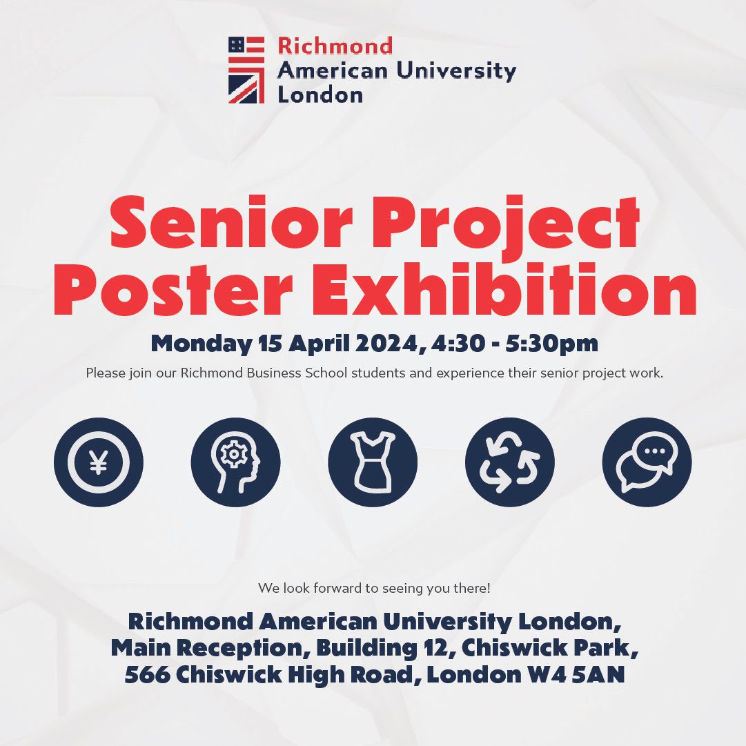 Senior Project Poster Exhibition: Monday 15 April, 4:30 - 5:30pm ...
